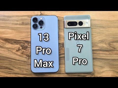 Google Pixel 7 Pro vs iPhone 13 Pro Max