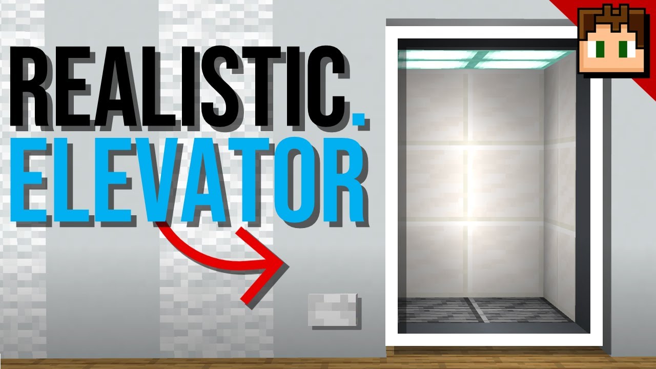 Minecraft Bedrock: How To Build a REALISTIC ELEVATOR! 1.21 Tutorial