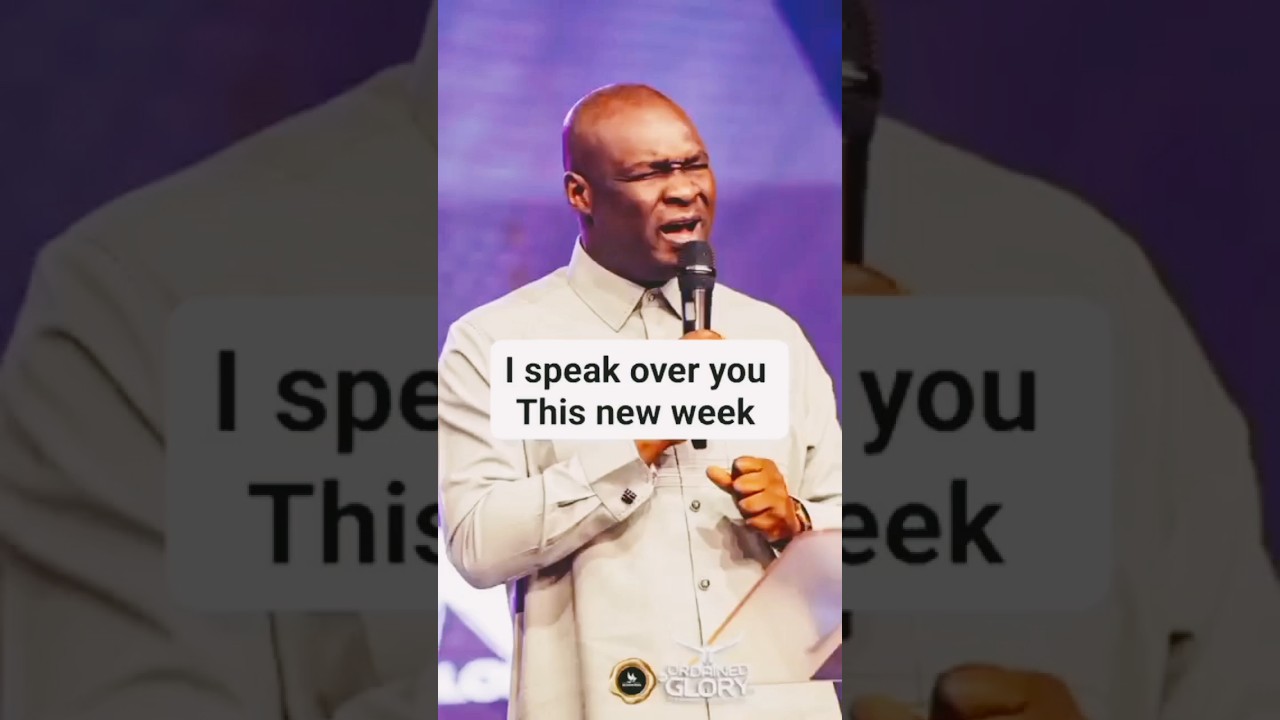 new week prayer by Apostle Joshua selman #newweekprayer