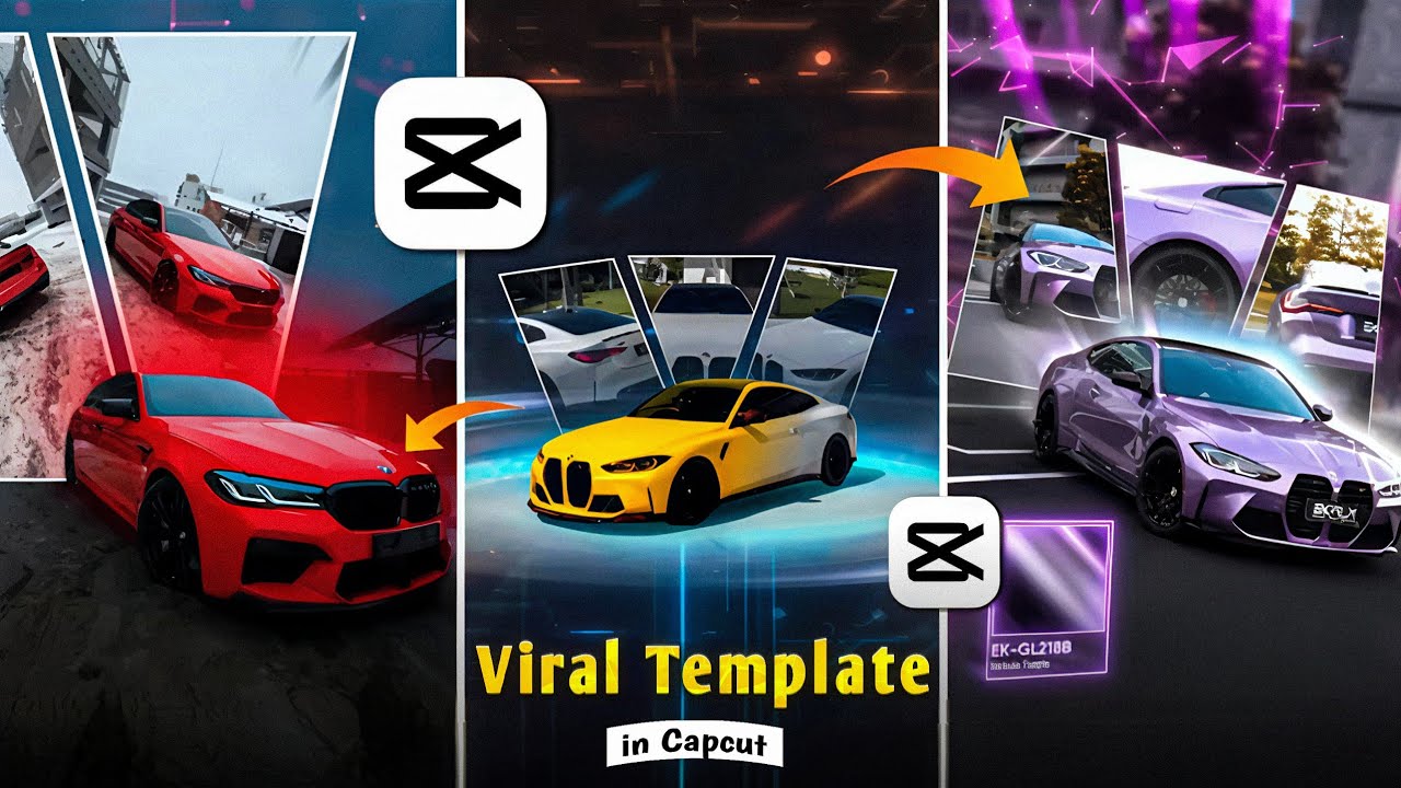 How To Make Tranding Template In Capcut | Car Edit Tutorial Capcut | Tranding Template Capcut 