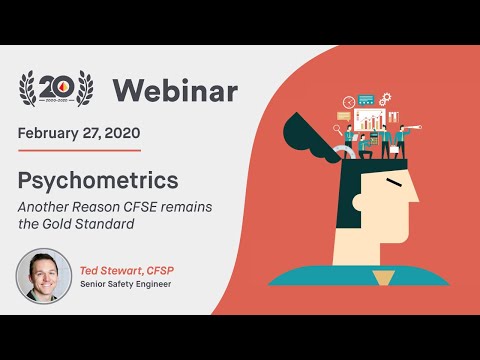 Psychometrics – Another Reason CFSE remains the Gold Standard