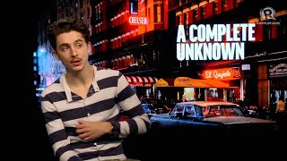 [Only IN Hollywood] Timothée Chalamet rocks like a rolling stone as Bob ...