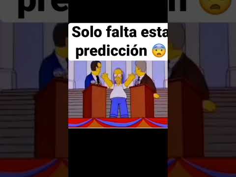 Predicciones simpsons #simpsons #predicción #misterio