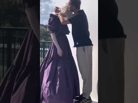 ELIZABETH DEBICKI BTS! #shorts