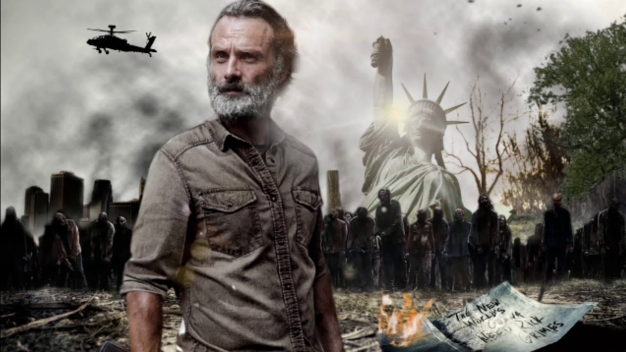 Rick Grimes Movie Trilogy Wallpaper Edit