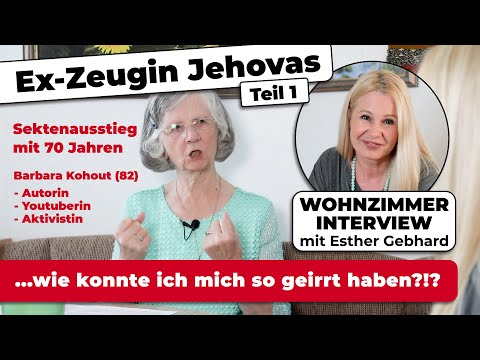 Sektenausstieg mit 70 / Aktivistin und Ex Zeugin Jehovas Barbara Kohout (82) / WoZi-Interview Teil 1