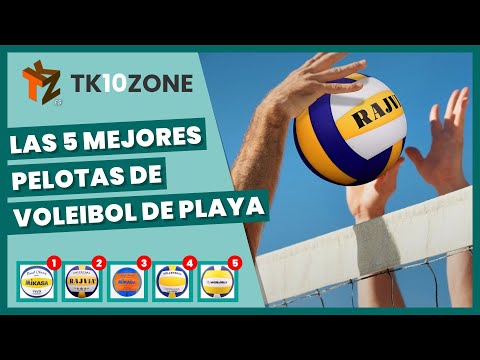 Las 5 mejores pelotas de voleibol de playa de tacto suave