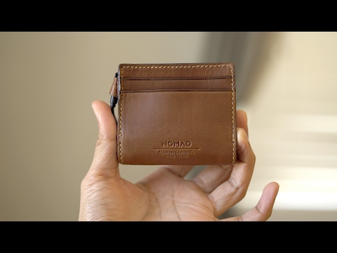 Hands-on: Nomad Leather Wallets w/ integrated battery & Lightning cable