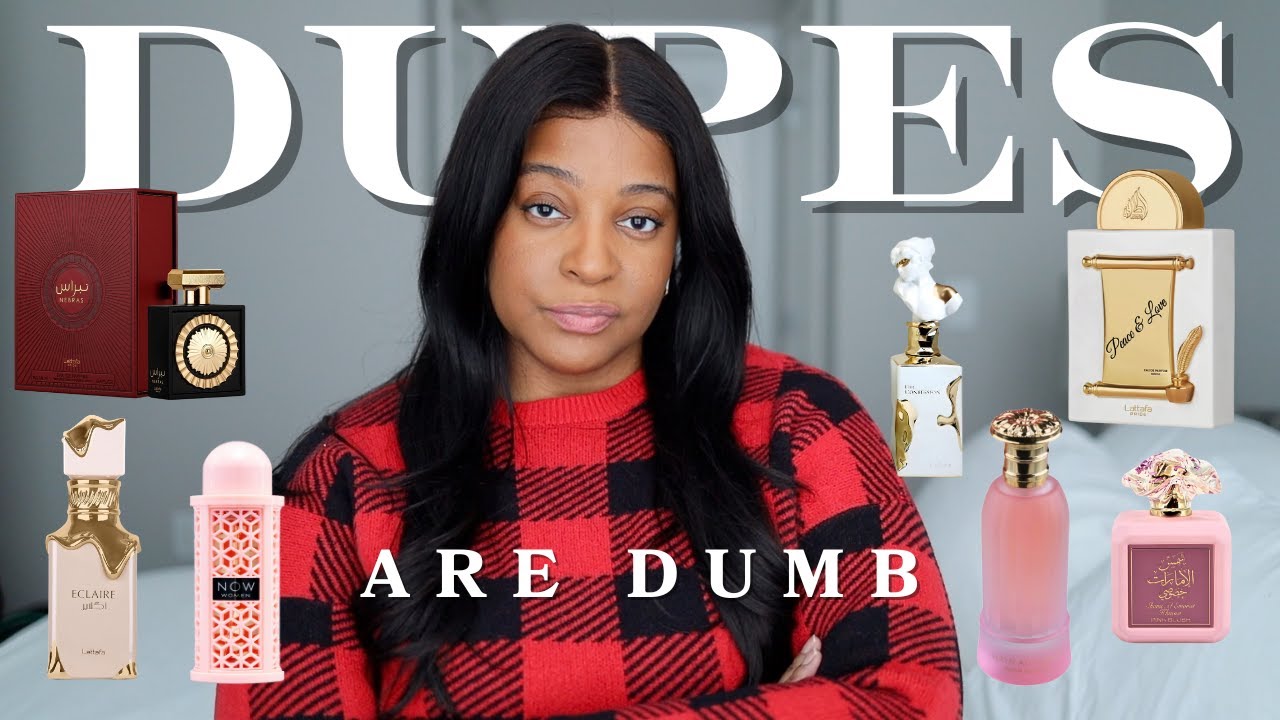 PERFUME DUPES ARE DUMB