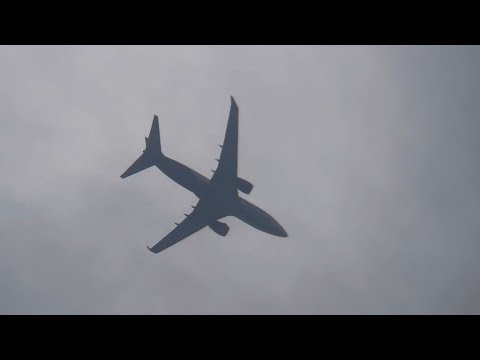 Avelo Airlines Boeing 737-7H4 (XP1196, N708VL) landing to HVN Airport over my house from USA