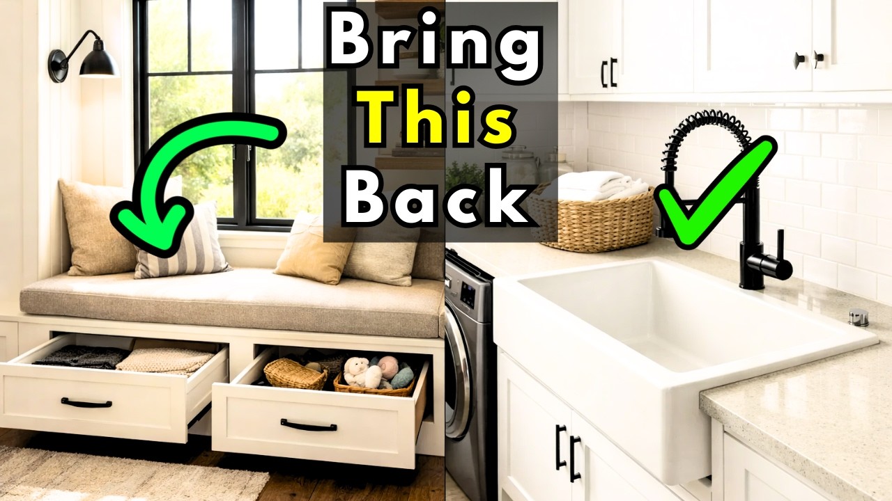 7 MORE Forgotten Home Features We NEED To Bring Back