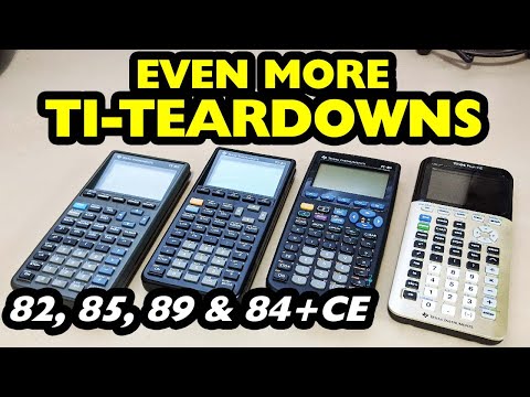 More TI Graphic Calculator Teardowns