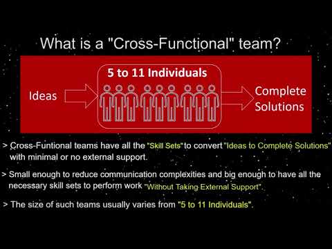 What is a Cross-Functional team? - Scrum Master / Leading SAFe Interview Questions
