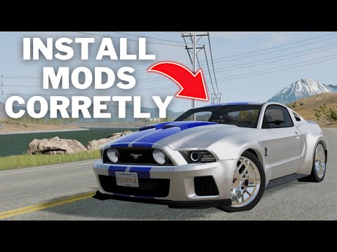 How to Install MODS Correctly In BeamNG Drive (2 Ways NO VIRUS)