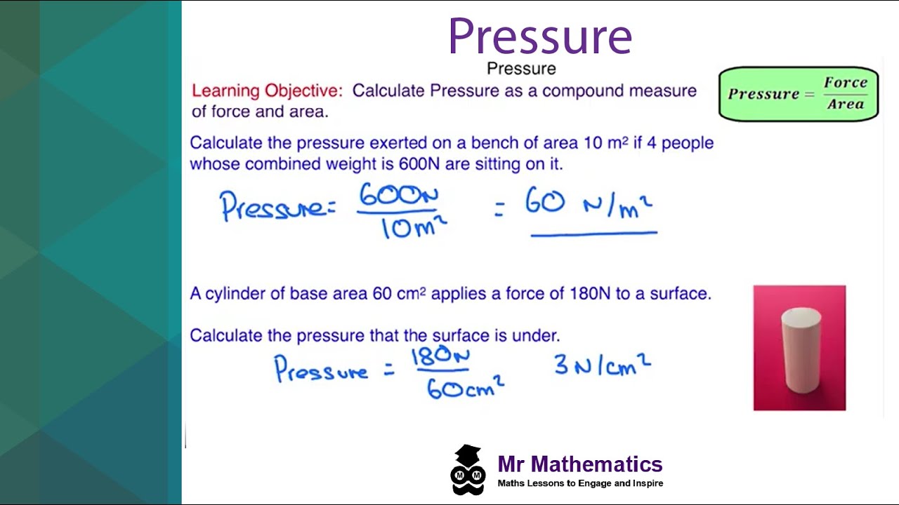 Calculating Pressure - Mr Mathematics