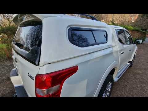 STUNNING POLAR WHITE 2018 MITSUBISHI L200 DC WARRIOR - 29K MILES/AUTO/EURO6 - LEZC! 12M WARRANTY!