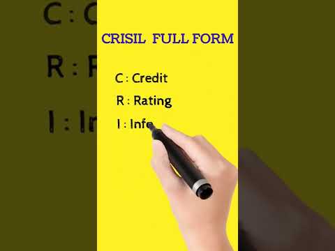CRISIL full form | full form pf CRISIL | #full forms