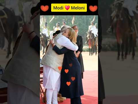 Meloni love Modiji β€οΈ #modi #modiji #funnymemes #funnyshorts