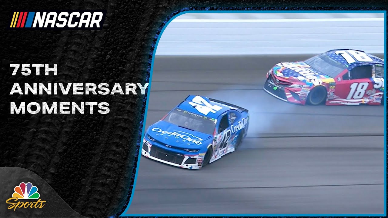 Dale Earnhardt Jr.'s 'Slide Job' is born | NASCAR 75th Anniversary Moments | Motorsports on NBC