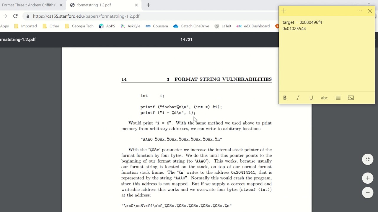 Exploit-Exercises Protostar Format3 Exploit