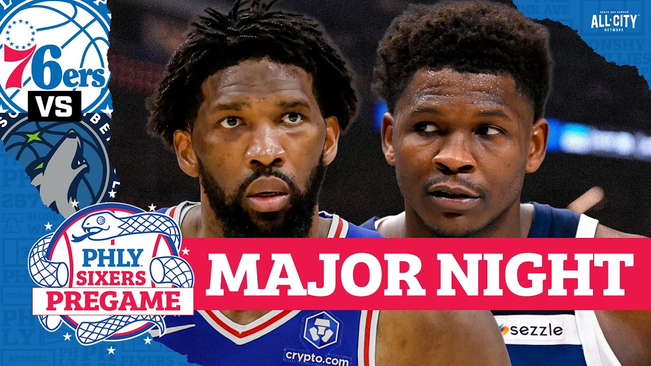 PREGAME: Joel Embiid, 76ers Tip-Off BIG Weekend vs Ant Edwards, Wolves | PHLY Sixers Podcast