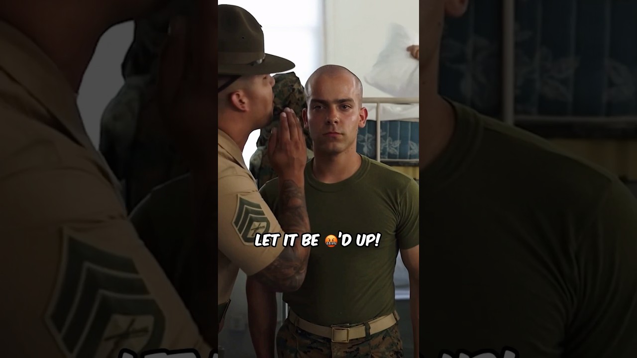 DRILL INSTRUCTORS VS ALMOST-PERFECT MARINE RECRUIT | DRILL on veterantv.com