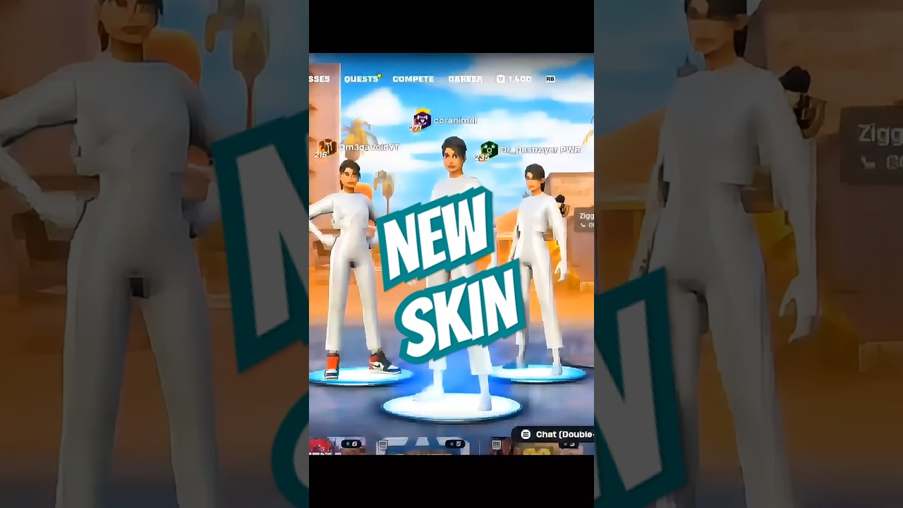 How to get the White Default SKIN in Fortnite...for free #fortnite