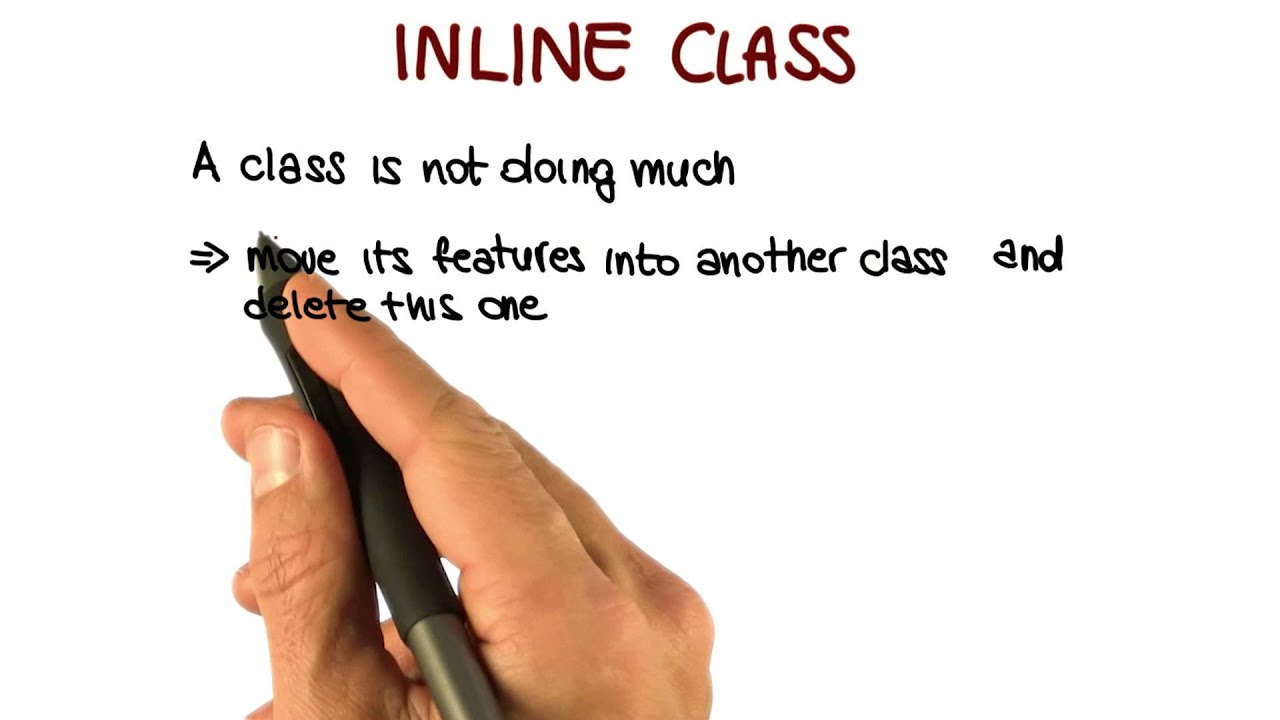 Inline Class - Georgia Tech - Software Development Process