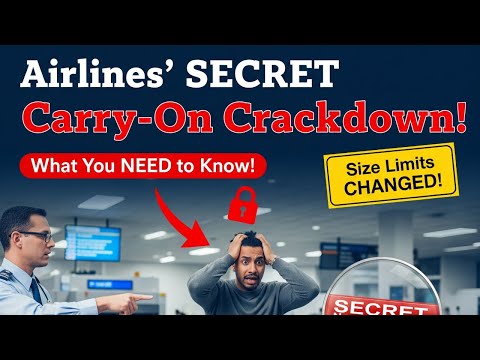 Airlines’ Secret Carry On Crackdown What You Need to Know!