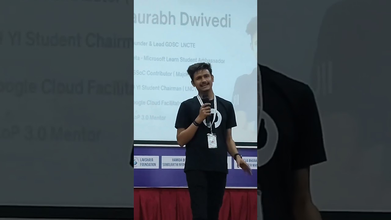Git & GitHub | Saurabh Dwivedi Lead - GDSC LNCTE | Open Source | Google Summer of code 2024
