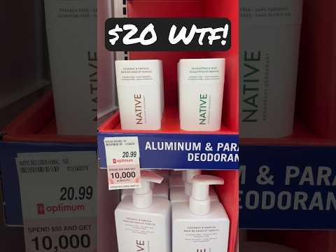 This deodorant costs over $20!