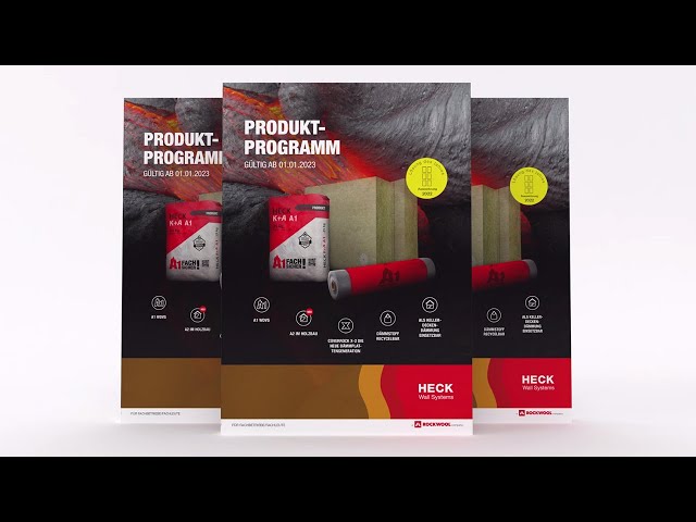 Bestellung Produktprogramm - HECK Wall Systems