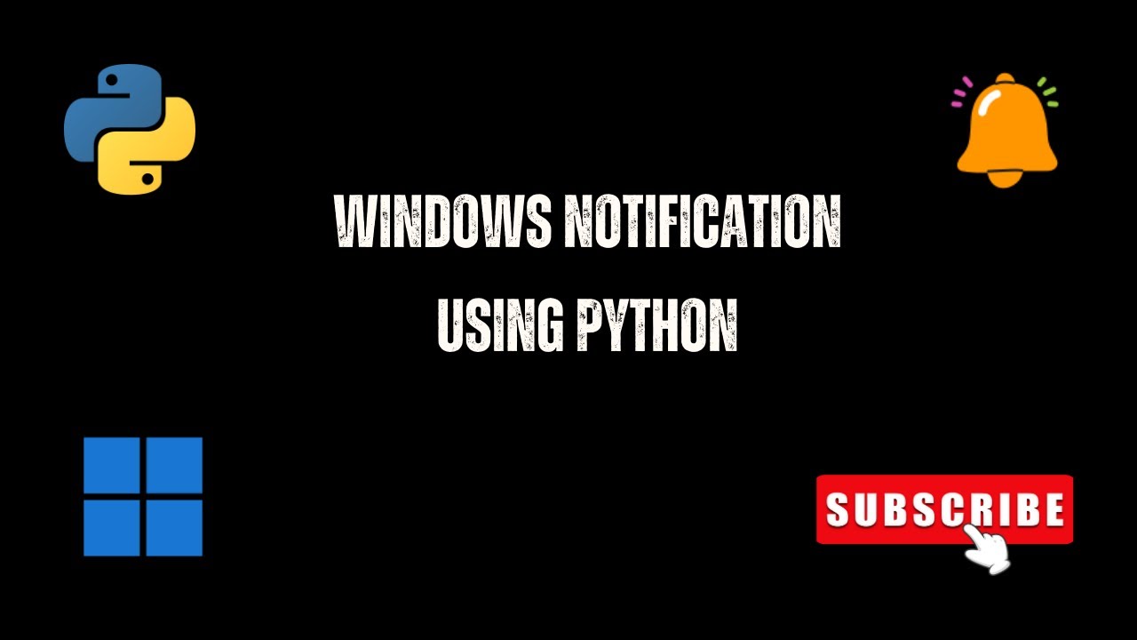 Python Desktop Notifications | Build System Alerts in Minutes!
