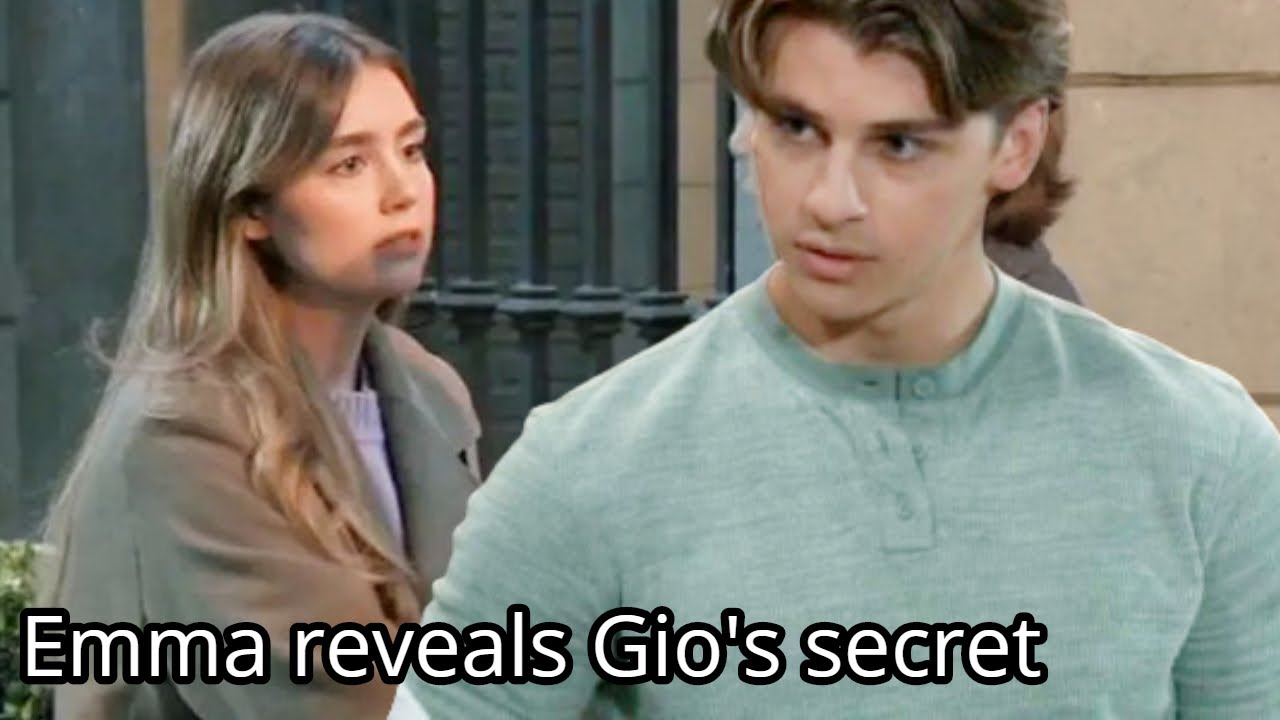 Emma reveals Gio's secret, painful past confirmed
