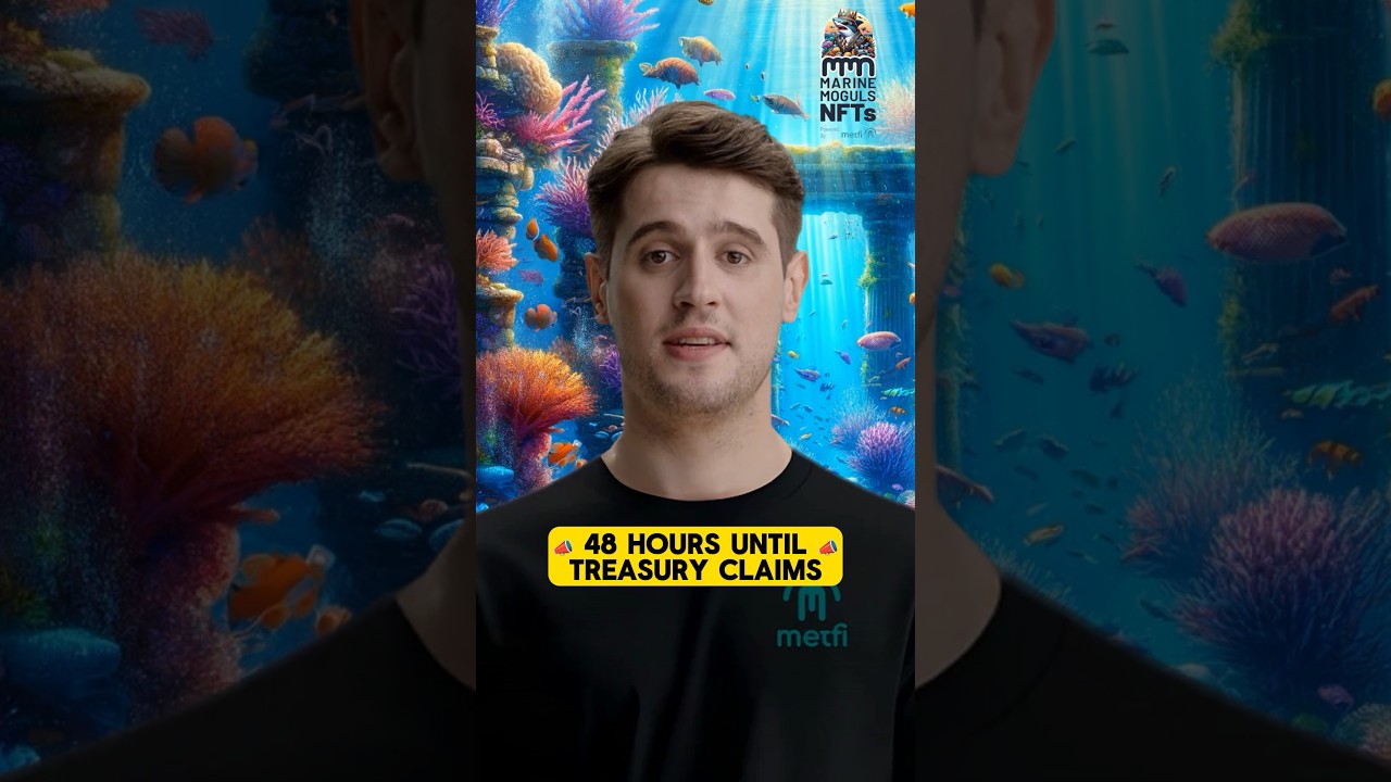 48 Hours Until Treasury Claims 🤩 #metfi #dao #treasure #prize #swap #rewards