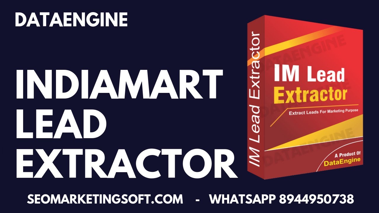 IM Lead Extractor 2023 - Data Extractor - Lead Generation | DataEngine