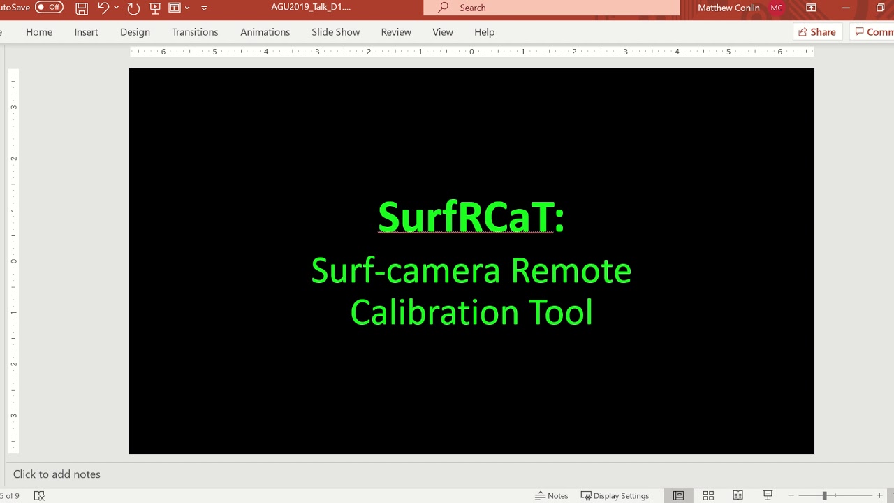 SECOORA 2019 Data Challenge Winner | Open Source Tool to Remotely Calibrate Web Camera Data