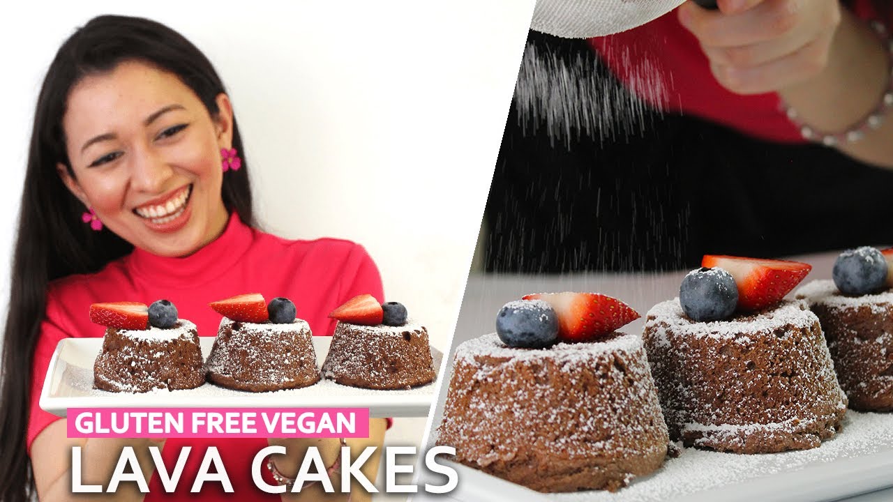 Vegan and Gluten Free Lava Cake Recipe | Allergen Free Recipes