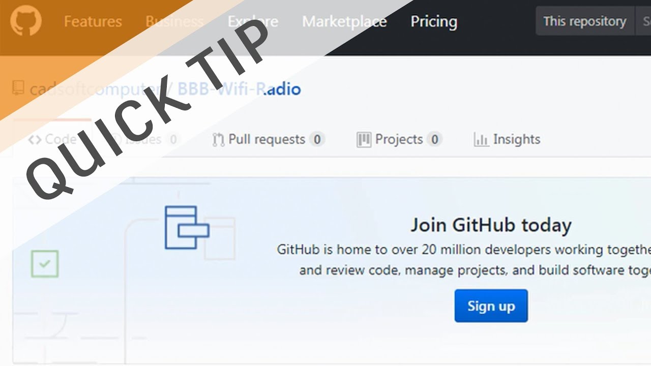 Trick:  How to Quickly Access and Download Files on GitHub