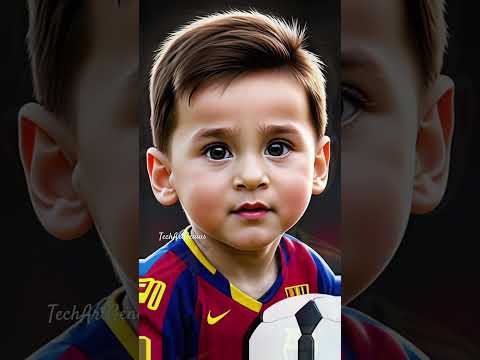 Lionel Messi - cute funny cartoon form #messi #lionelmessi #aiart #viral #foryou #football #cute #ai