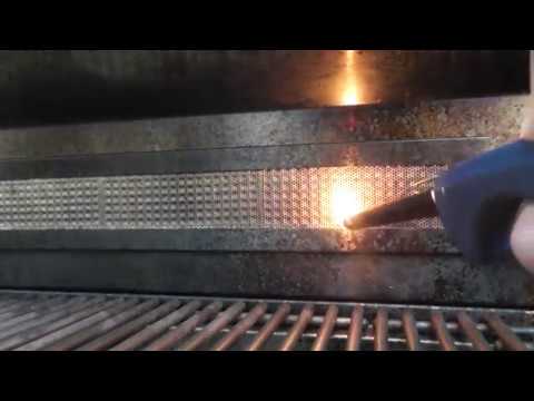 Blaze Grill Rear Infrared Burner not staying lit