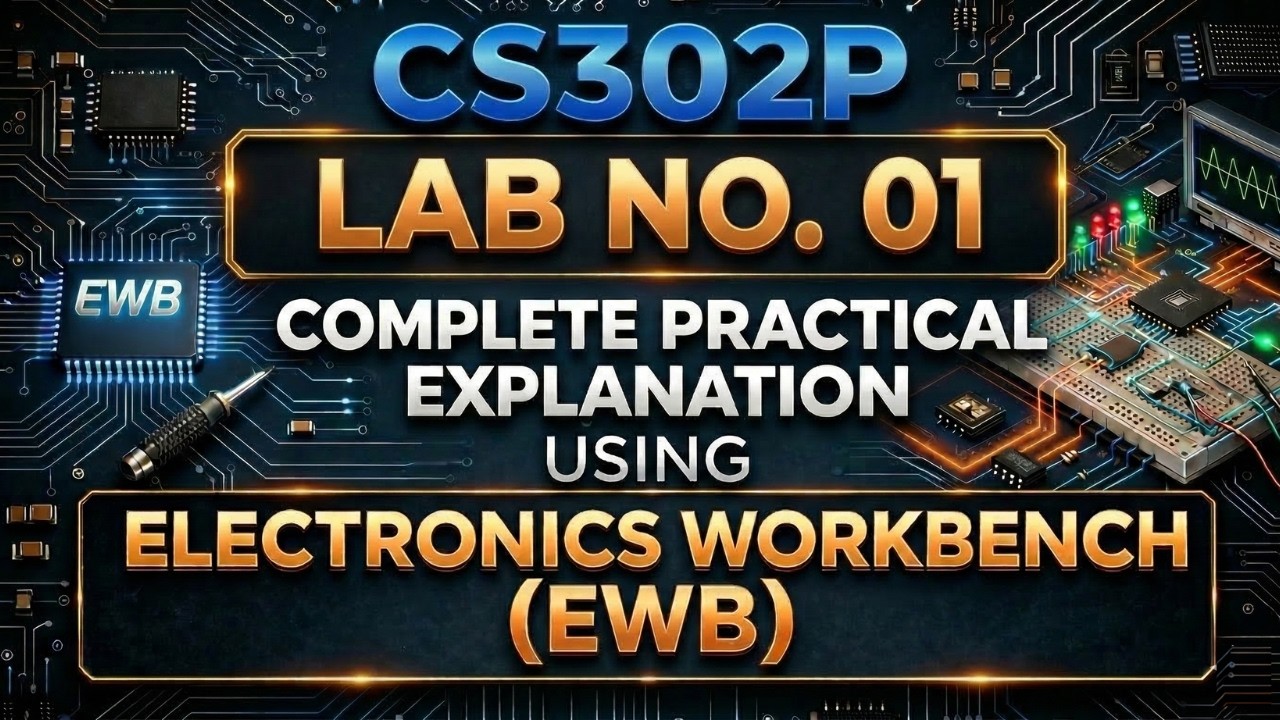 CS302P Lab 1 100% Correct & Verified Solution | Digital Logic Design Practical | Virtual University
