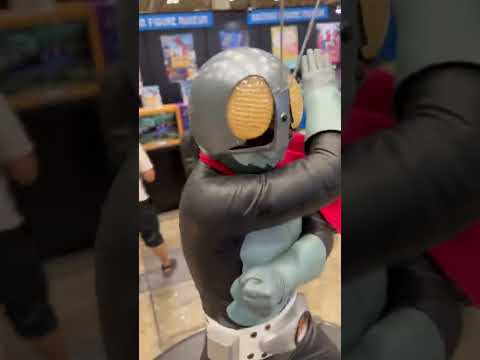 海洋堂 - 仮面ライダー 1号 ハイパーソフビキット Kaiyodo - Kamen Rider 1 - Hyper Sofubi Kit at Wonder Festival 2022 Summer