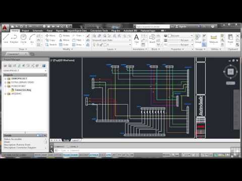 Autodesk AutoCAD Electrical 2014 Tutorial | Typical Connector Drawing