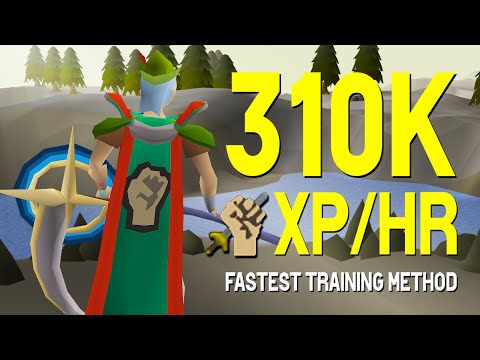 The FASTEST OSRS Strength & Attack Training Guide! (310K Xp P/H)