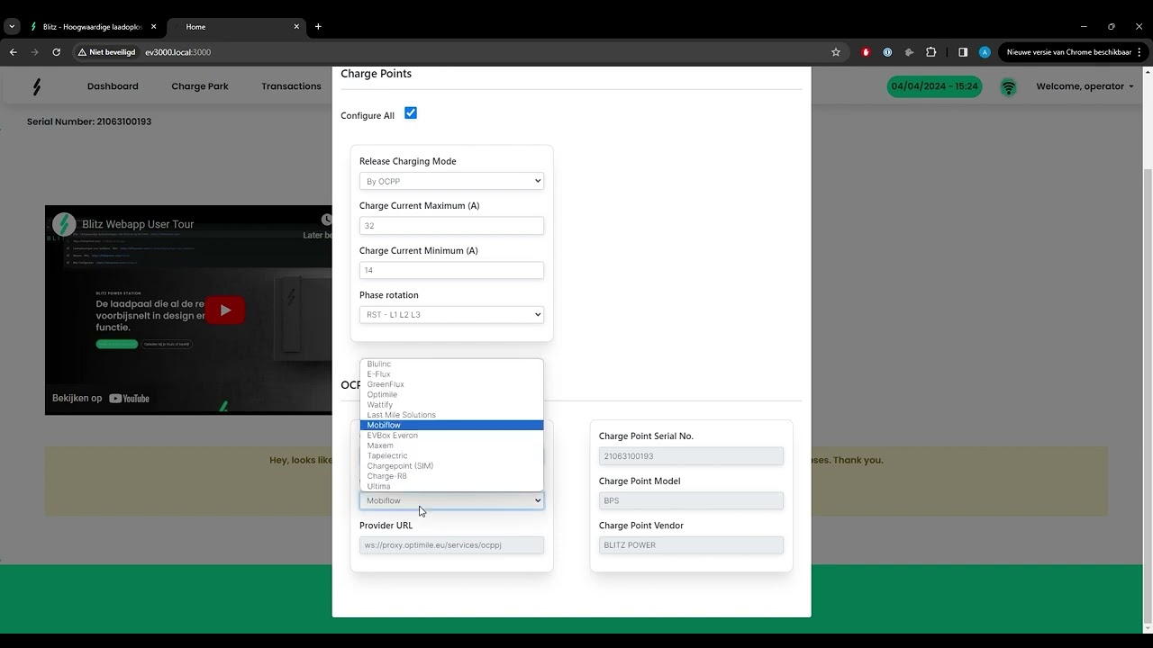 Blitz Webapp QuickSetup (V3.6.0)