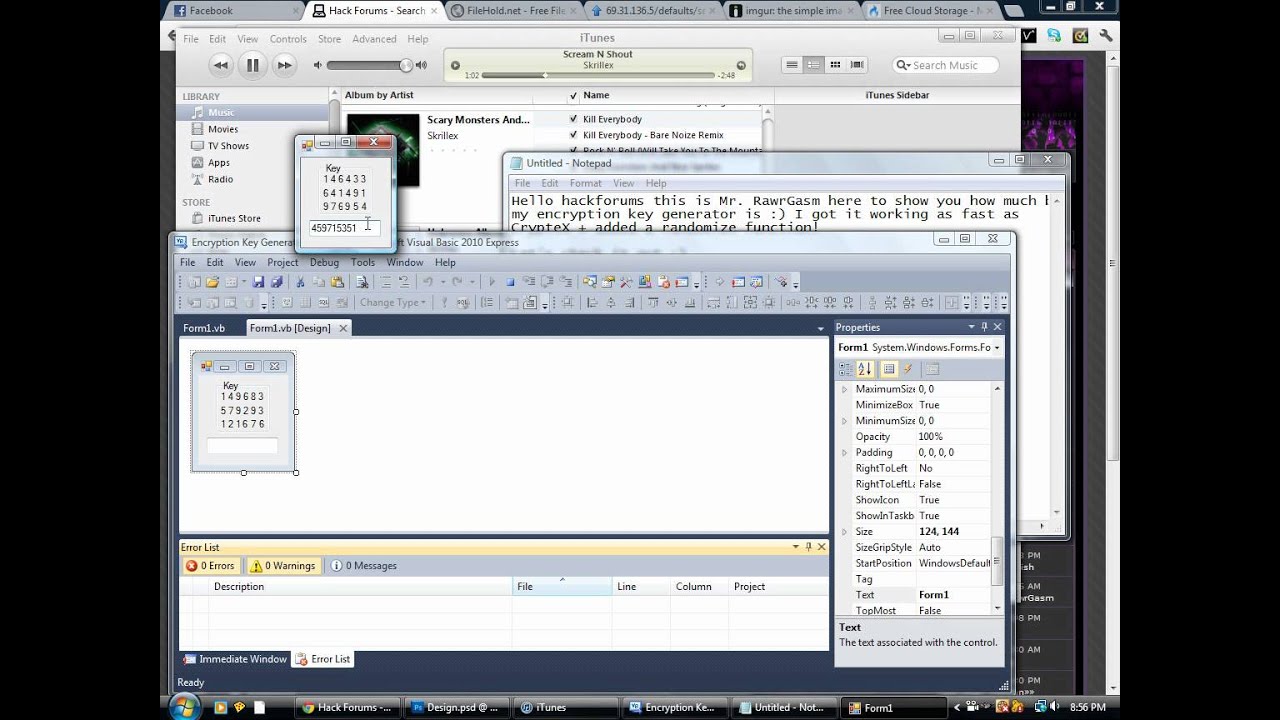 Encryption Key Generator *UPDATED*