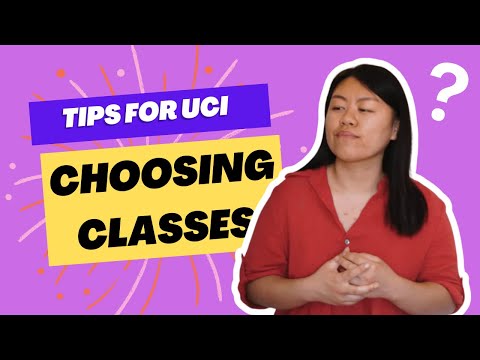 Tips for UCI: Choosing Classes | A2F Irvine
