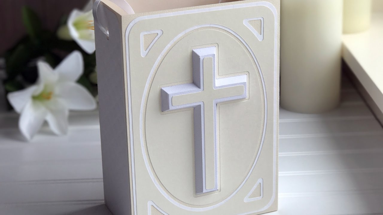 Crucifix Gift Bag SVG Kit Assembly Tutorial