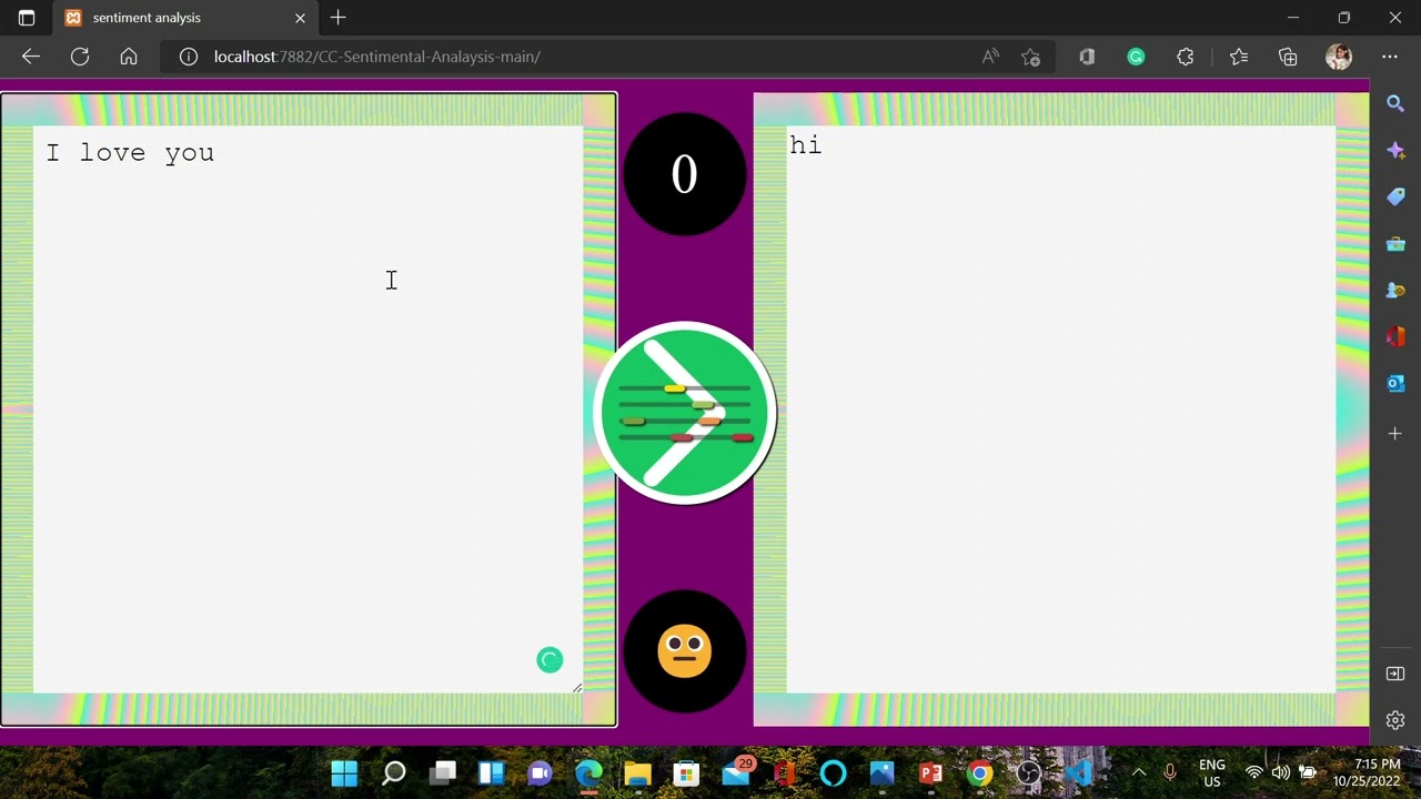 SentimentalAnalaysis #task1 #internship  #codeclause